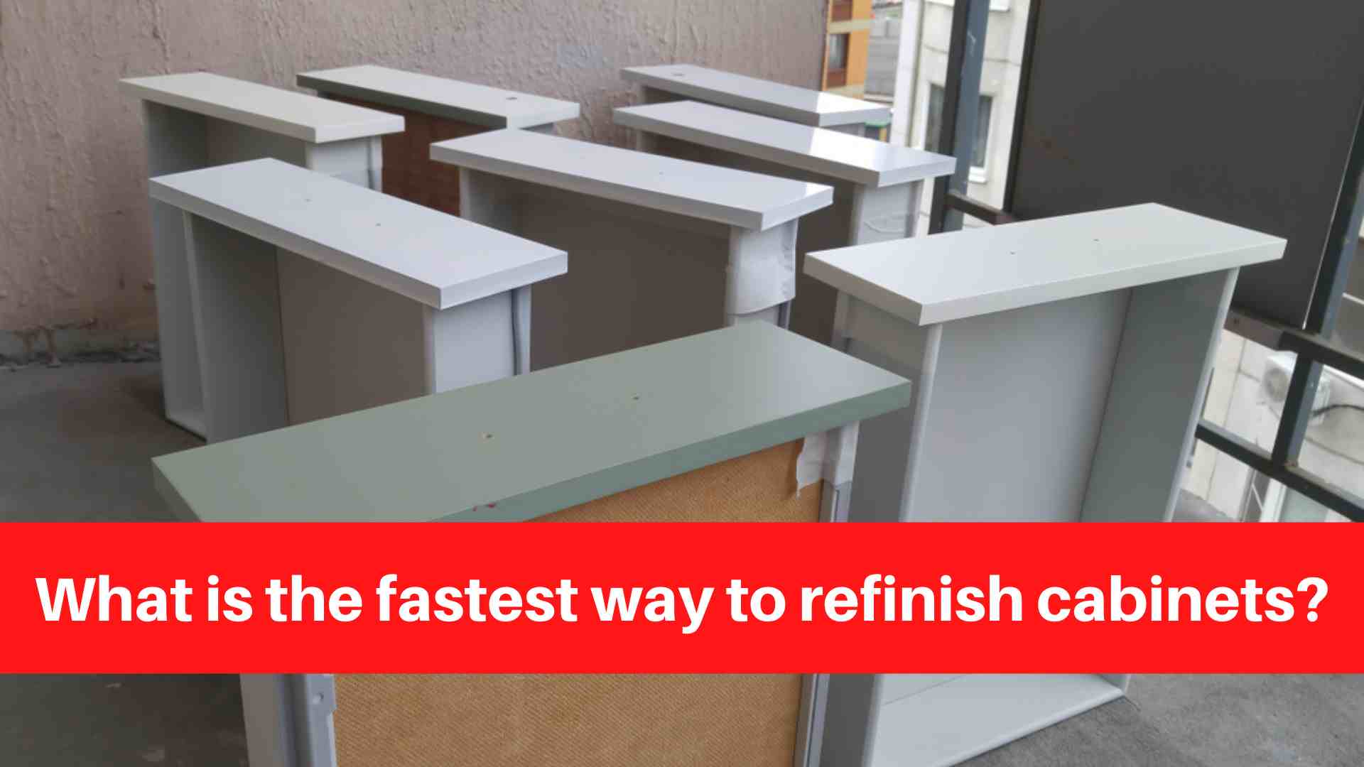 What is the fastest way to refinish cabinets? - Cabinet Refinishing ...
